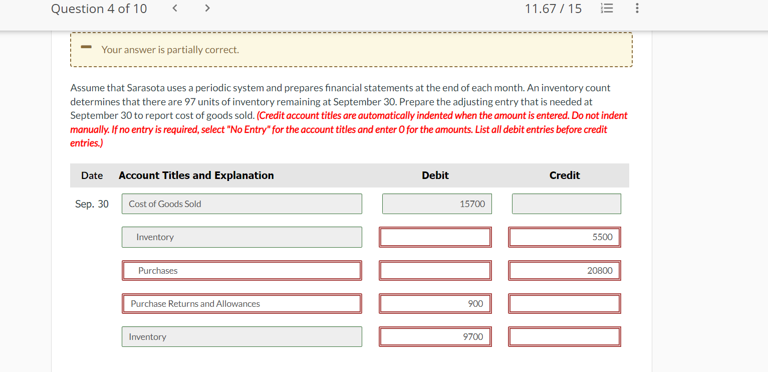 Solved Sarasota Ltd. had beginning inventory of 55 units | Chegg.com