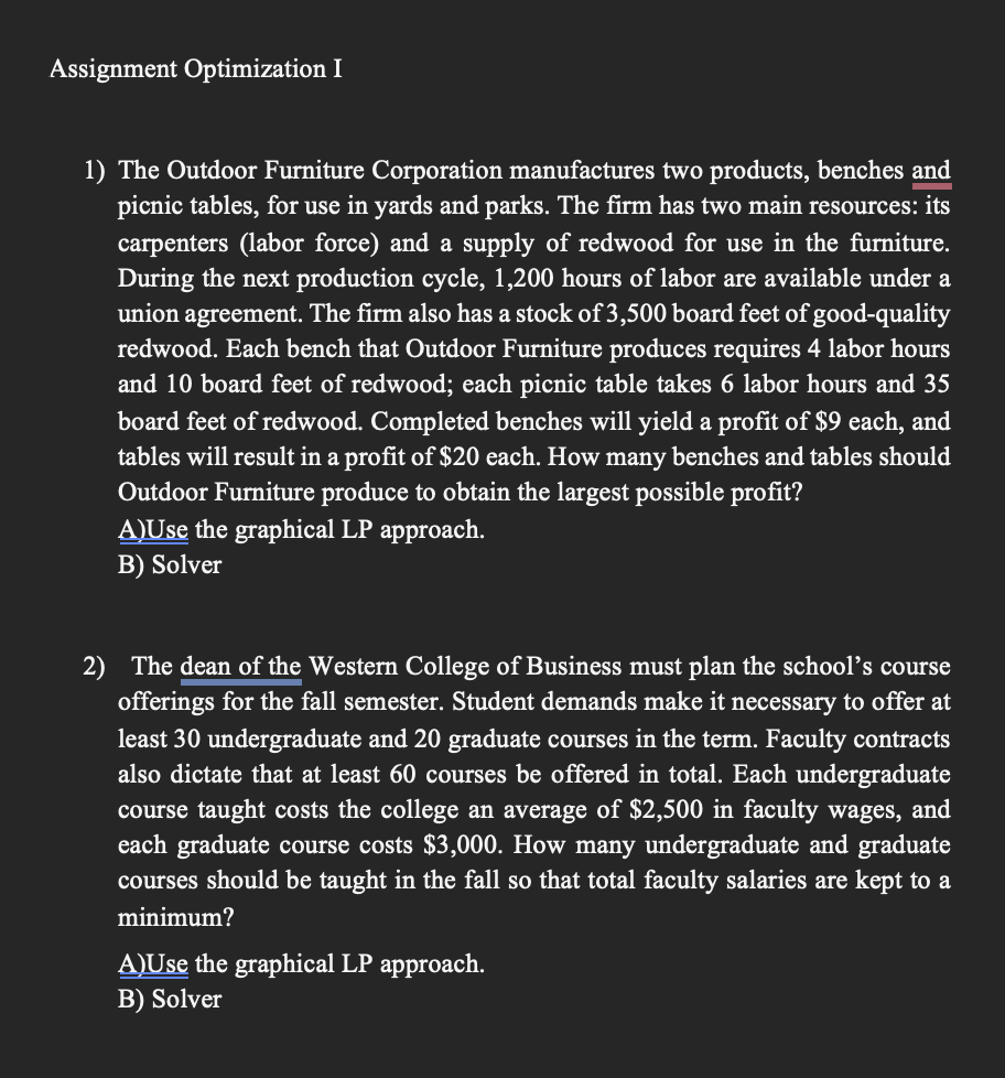 Solved Make an excel file and a detailed answer with all of | Chegg.com