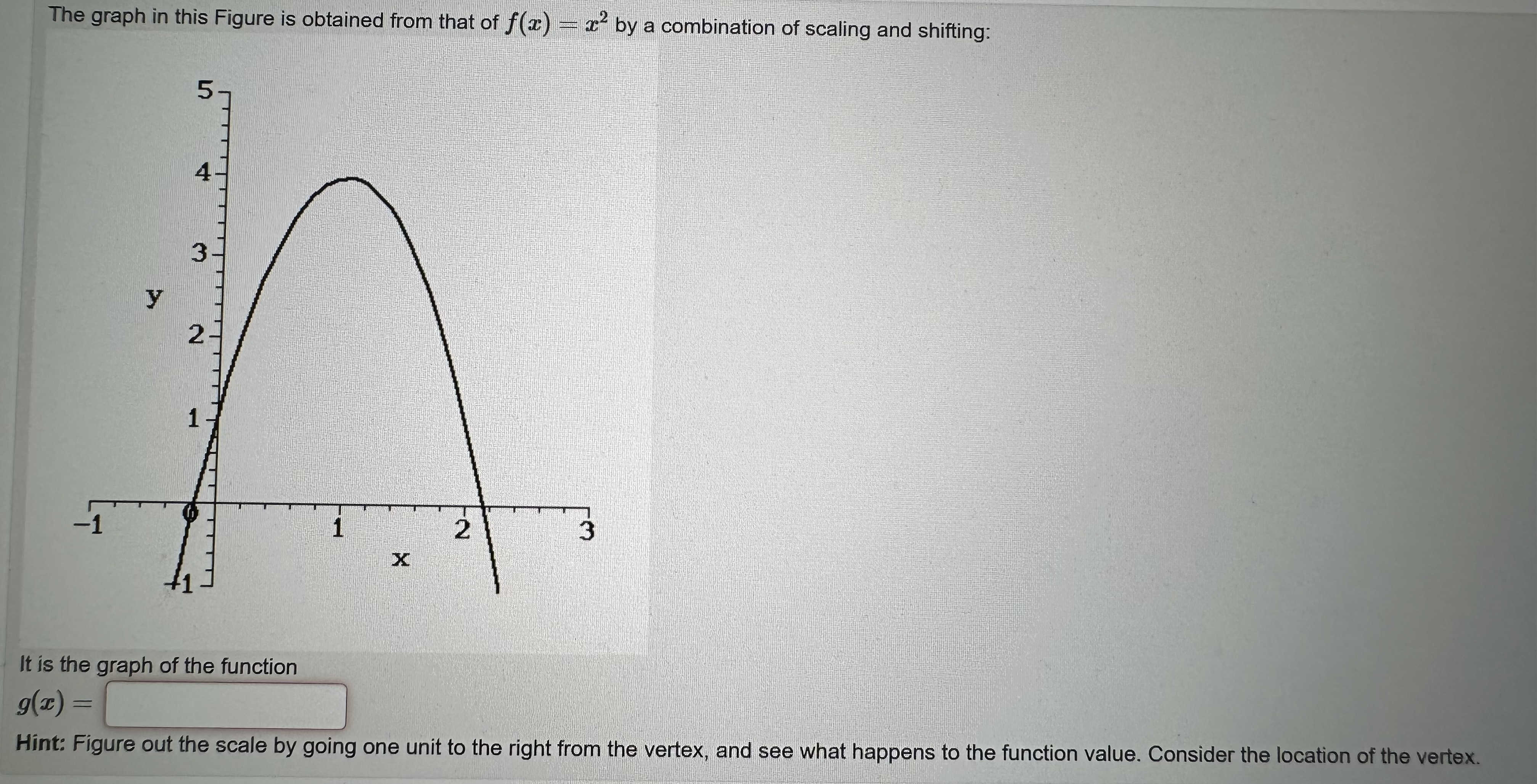 Solved The graph in this Figure is obtained from that of | Chegg.com