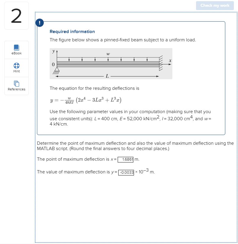 Solved Check my work Required information The figure below | Chegg.com