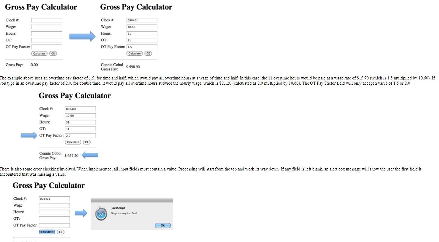 Solved Assignment 5 - Interactive Forms using | Chegg.com