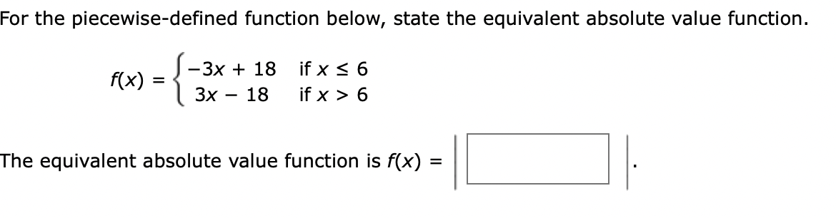 Solved For The Piecewise Defined Function Below State The 