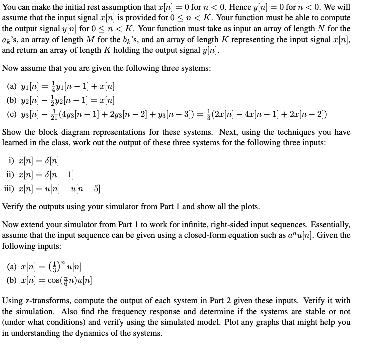 Write a function in MATLAB to simulate a discrete, | Chegg.com