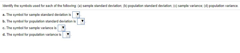 Solved Identify the symbols used for each of the following: | Chegg.com