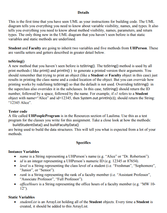 Solved In this Assignment, you will create a Student class | Chegg.com