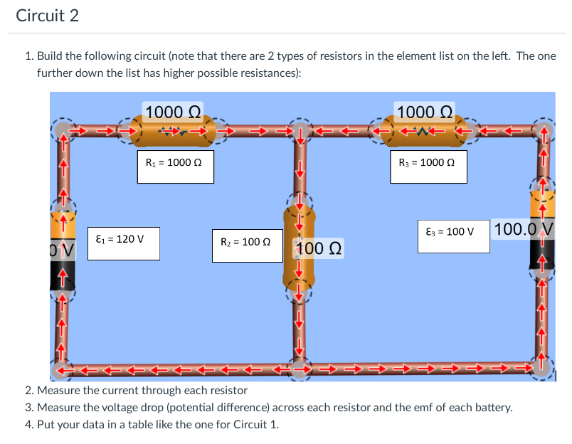 Solved we'll be using a simulation, Circuit Construction | Chegg.com