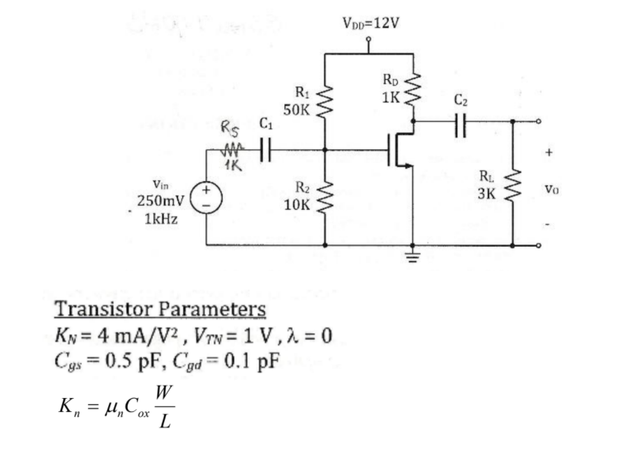 Solved 1- For the circuit given below, a- Calculate DC | Chegg.com