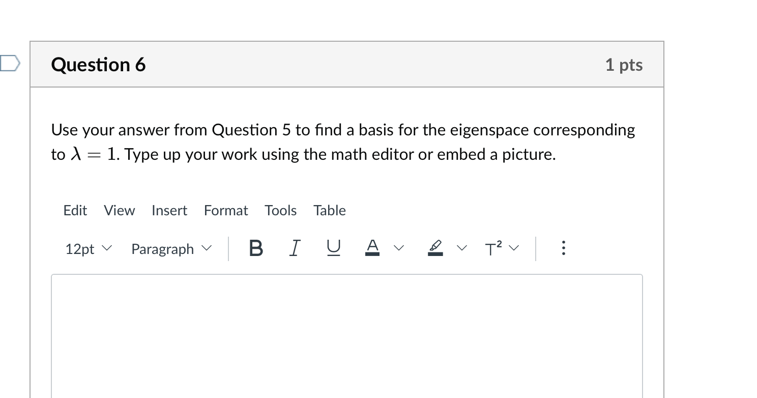 Solved Find A−1I. Type up your work using the math editor or | Chegg.com
