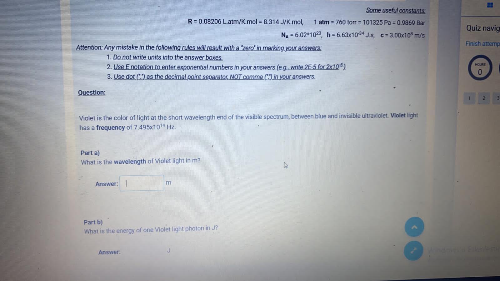 Solved Some useful constants: R = 0.08206 Latm/K.mol = 8.314 | Chegg.com