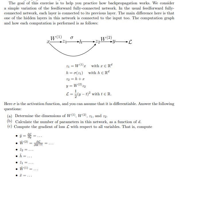 Solved The goal of this exercise is to help you practice how | Chegg.com