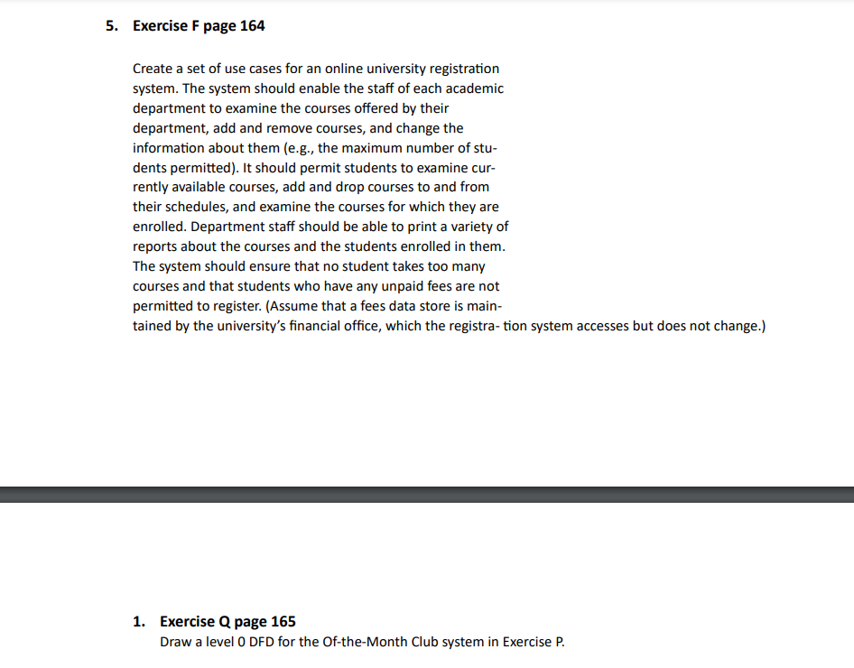 Solved COSC 3707 Assignment \#5 - Spring 2023 [10] 1. | Chegg.com