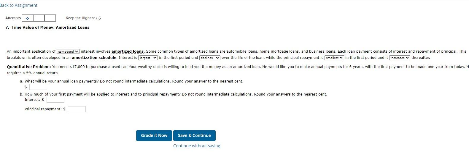 Solved requires a 5% annual return. a. What will be your | Chegg.com