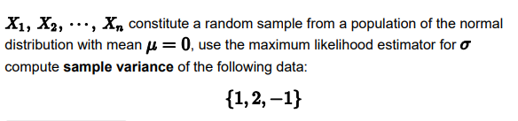 Solved X1, X2, ..., Xn constitute a random sample from a | Chegg.com