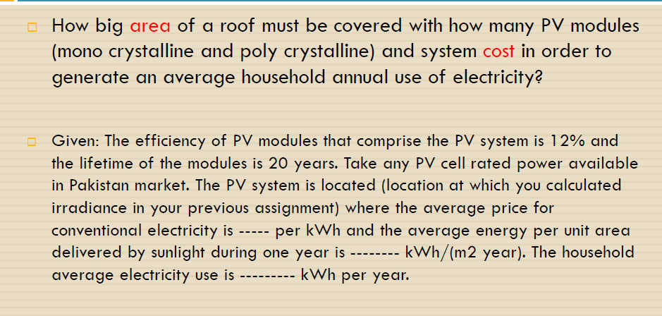 How big area of a roof must be covered with how many | Chegg.com