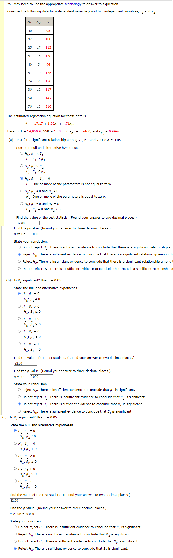 Solved You may need to use the appropriate technology to | Chegg.com