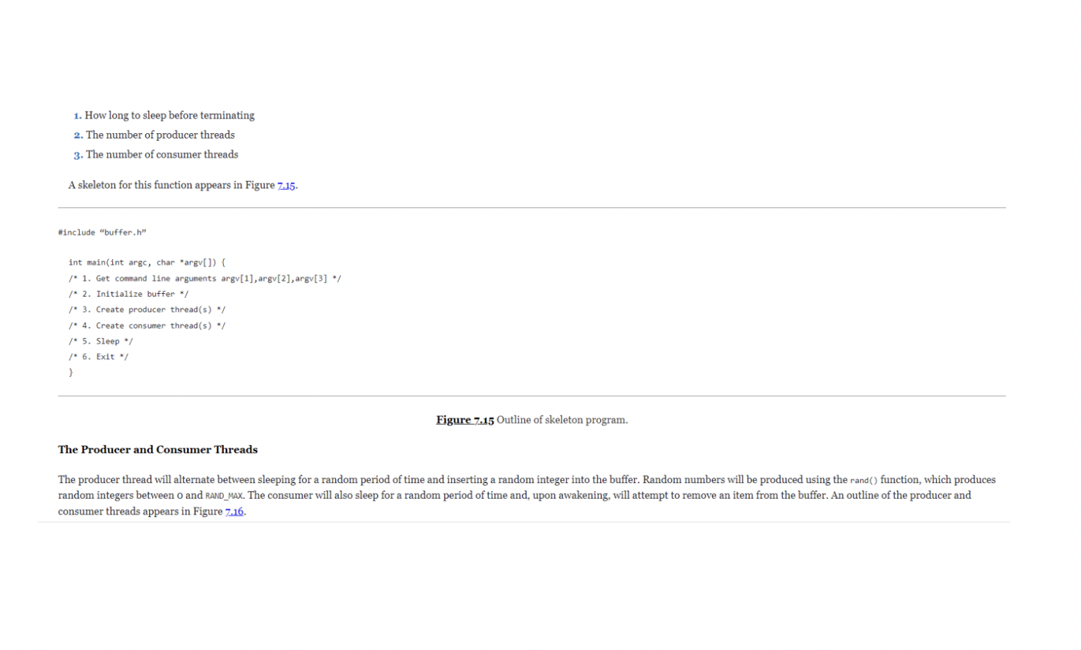 Solve the following problem using POSIX pthread | Chegg.com