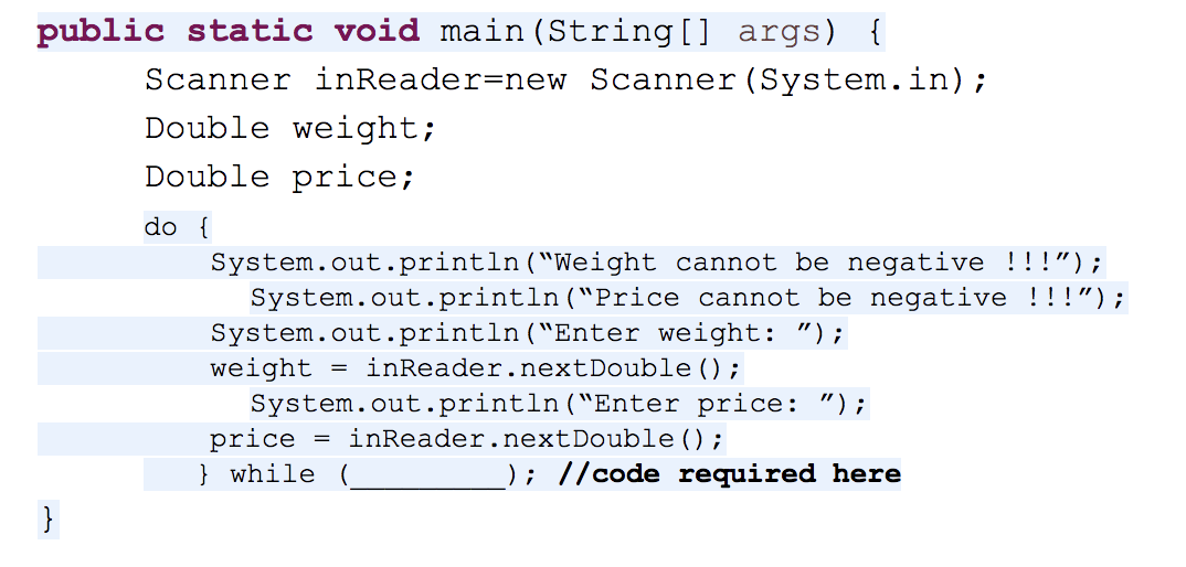 Solved public static void main(String[] args) { Scanner | Chegg.com