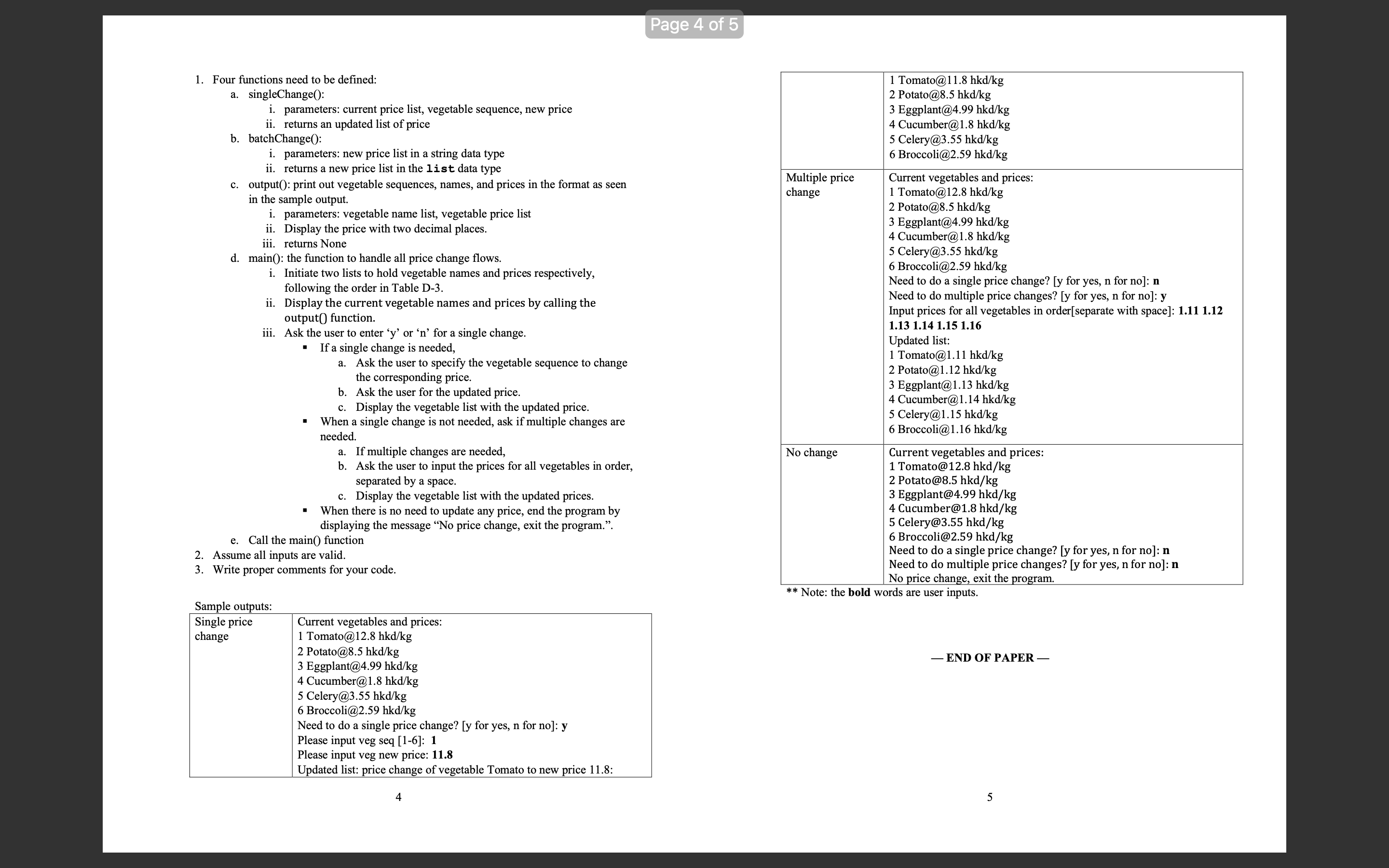 Solved B. [15 ﻿points] ﻿Write the program based on the | Chegg.com