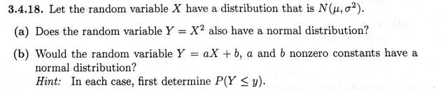 Solved 3.4.18. Let the random variable X have a distribution | Chegg.com