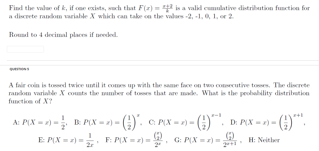 Solved A fair standard die is rolled twice. The discrete | Chegg.com