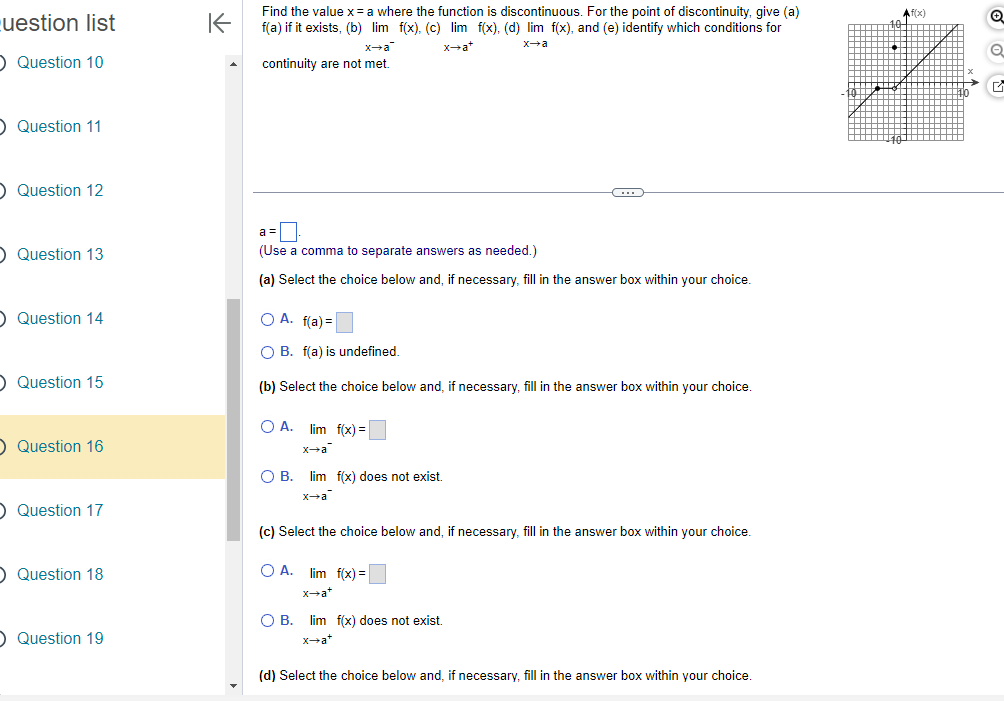 Solved uestion list Question 10 Question 11 Question 12 | Chegg.com