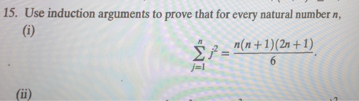 Solved Use induction arguments to prove that for every | Chegg.com