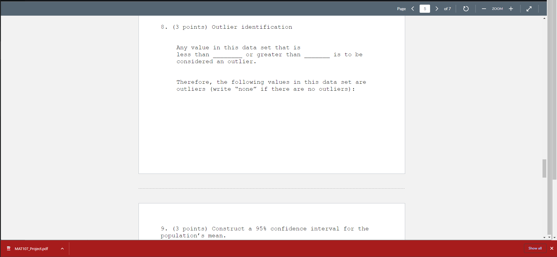 Solved Directions Please Complete The Statistical Analyses 