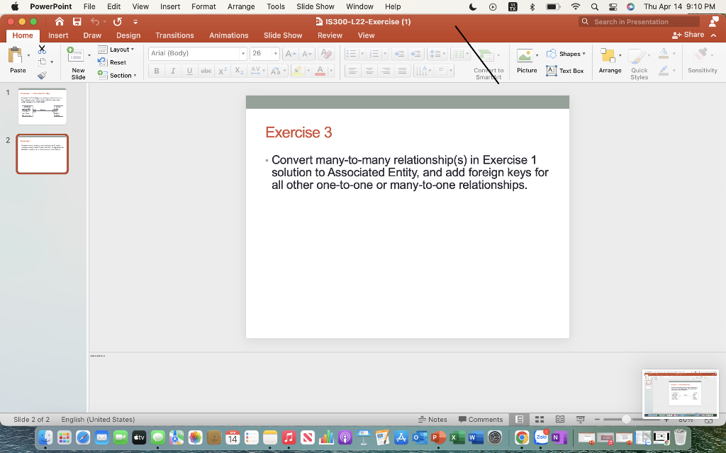 Solved File Edit View Insert Format Arrange © > a 8 Thu Apr | Chegg.com