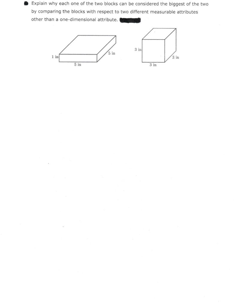 Solved Explain why each one of the two blocks can be | Chegg.com
