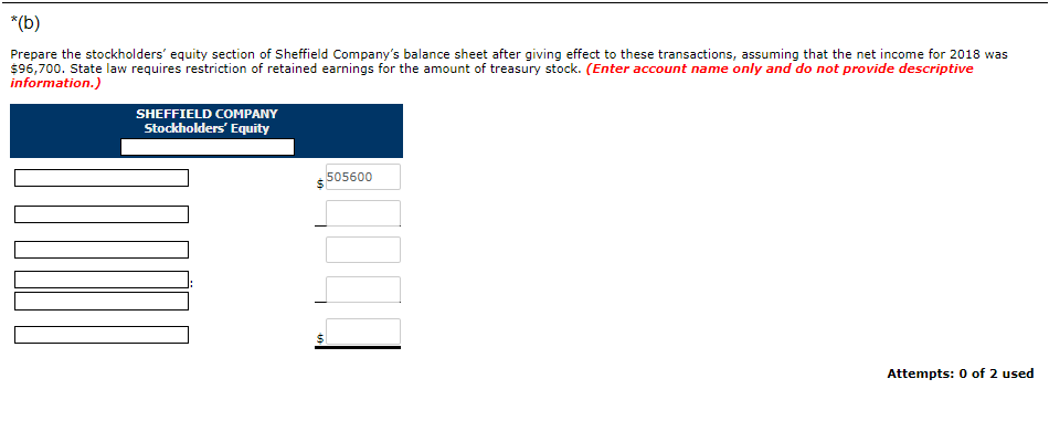 Solved Problem 15-6 (Part Level Submission) Sheffield | Chegg.com