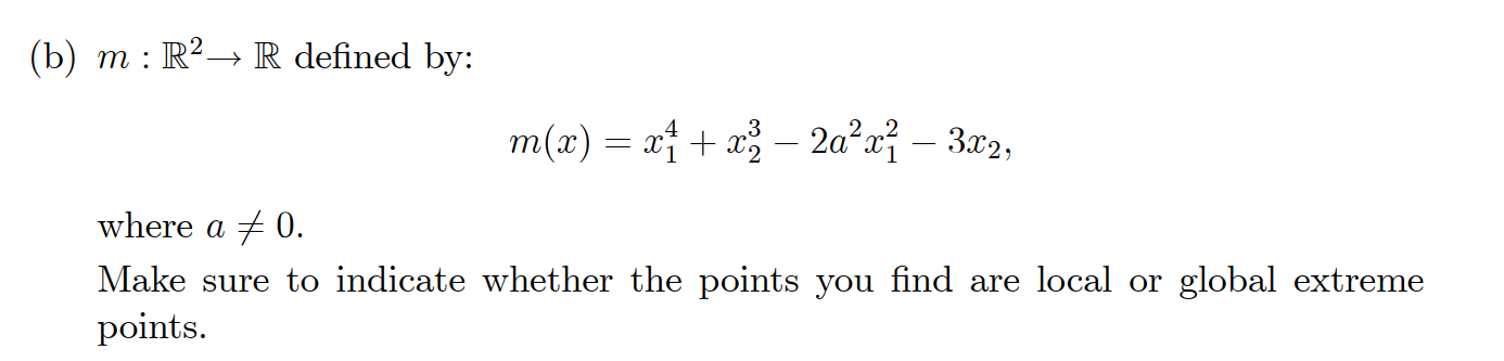 Solved Find and classify the stationary point(s) of the | Chegg.com