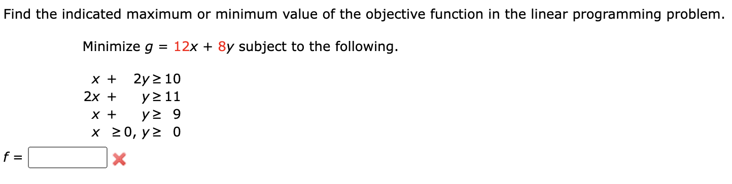 Find the indicated maximum or minimum value of the | Chegg.com