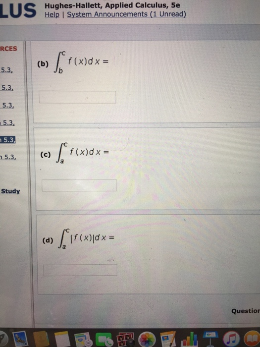 Solved Hughes-Hallett, Applied Calculus, 5e Help I System | Chegg.com