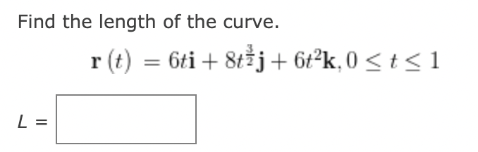 Solved Find the length of the curve. | Chegg.com