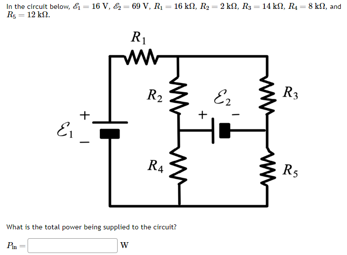 Solved In the circuit below, | Chegg.com