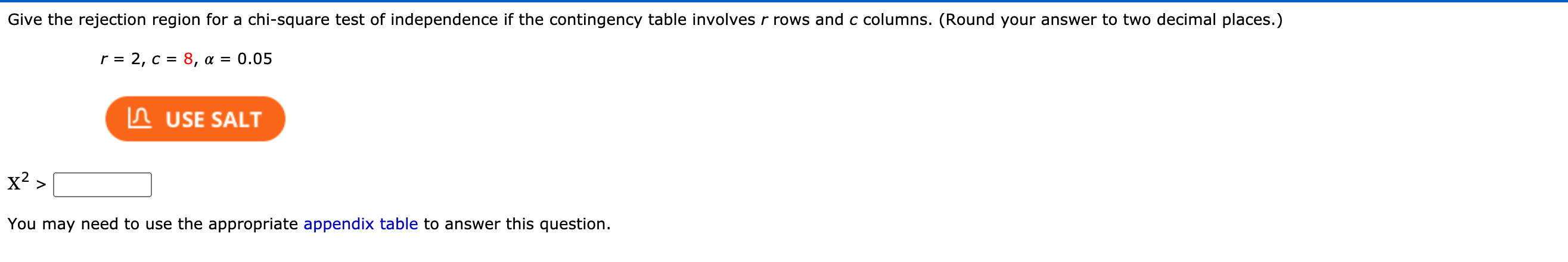 Solved Give the rejection region for a chi-square test of | Chegg.com