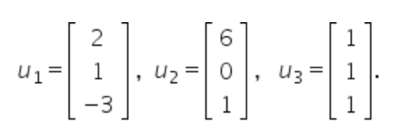 Solved Given set of vectors. Determine whether is lineary | Chegg.com