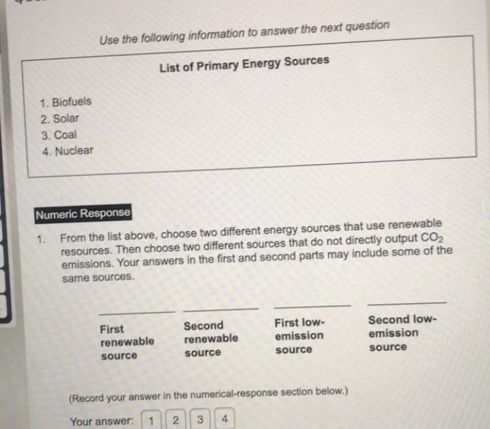 Solved Use the following information to answer the next | Chegg.com