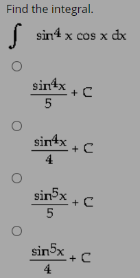 Solved Find the integral. | Chegg.com