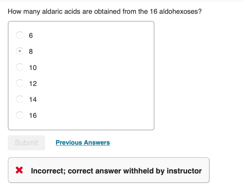Solved I thought the answer was 8.. or is it 16 because | Chegg.com