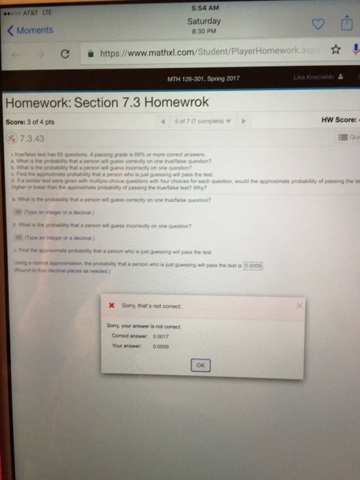 Solved 8:16 PM O openvellum.ecollege com html?courseld 13566 | Chegg.com