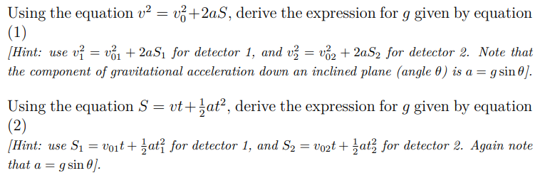 Solved Derive the two following equations Derive equation 1 | Chegg.com