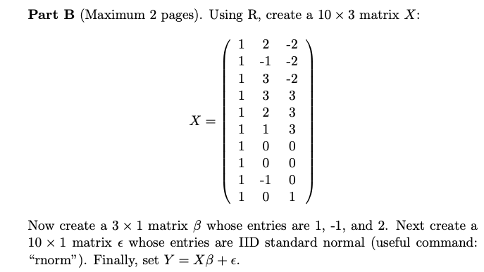 1. What is the true variance of β? (Remember that | Chegg.com