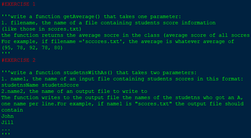 Solved Write A Function Getaverage That Takes One