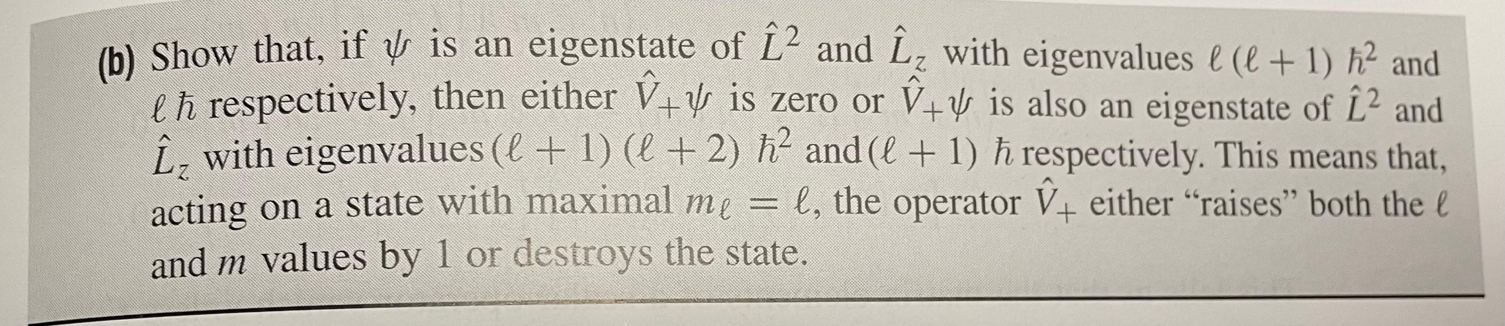 Solved Problem 6.19 For any vector operator V one can define | Chegg.com