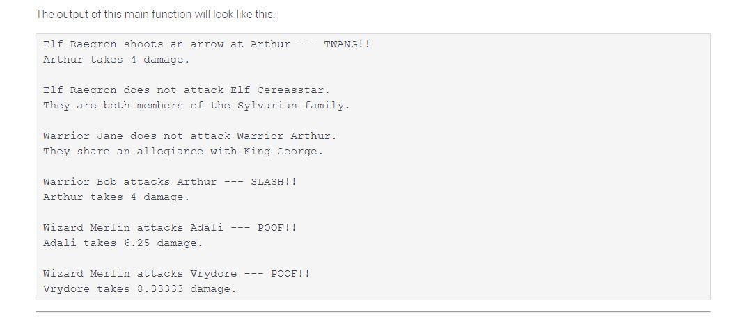Solved Base Class enum HeroType {WARRIOR, ELF, WIZARD}; | Chegg.com