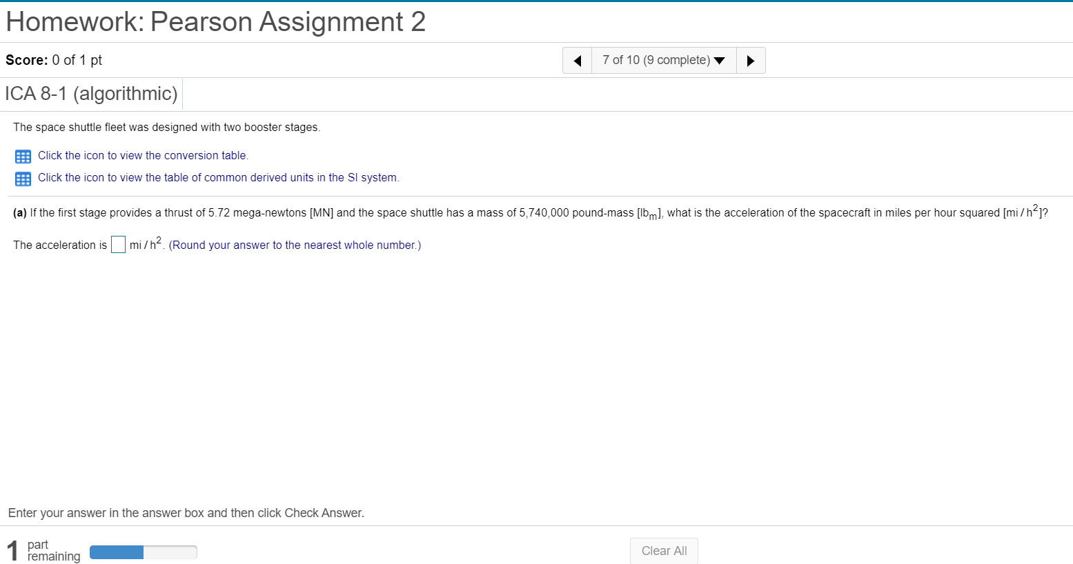 Solved Homework: Pearson Assignment 2 Score: 0 of 1 pt 7 of | Chegg.com