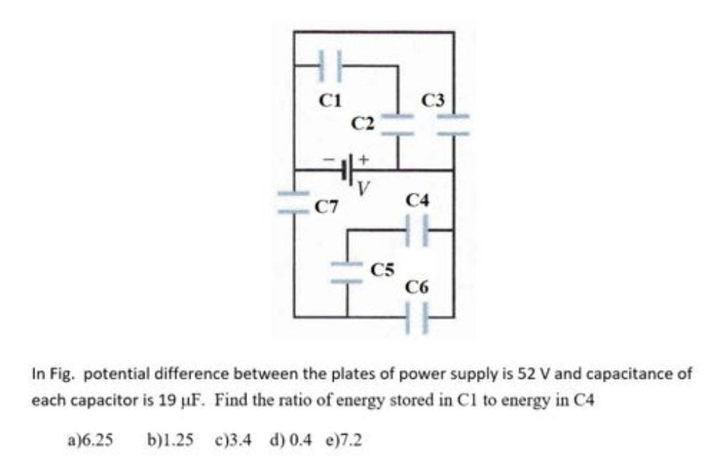 Solved In Fig. potential difference between the plates of | Chegg.com