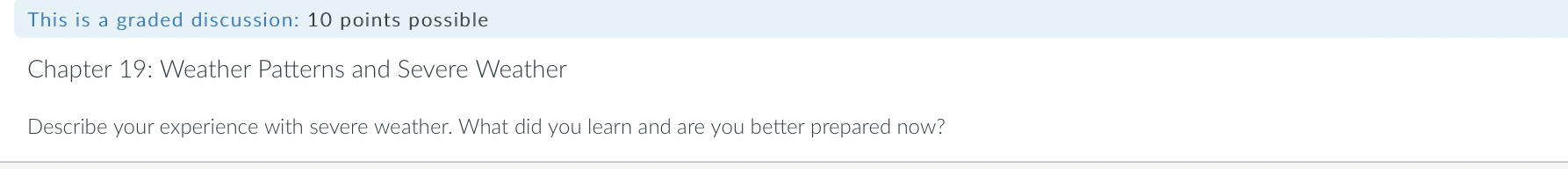 Solved This is a graded discussion: 10 points possible | Chegg.com