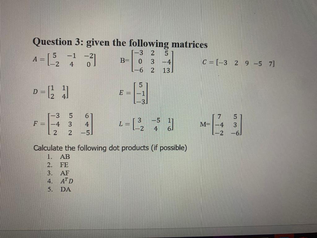 Solved Question 2: By using matrix reduction solve the | Chegg.com